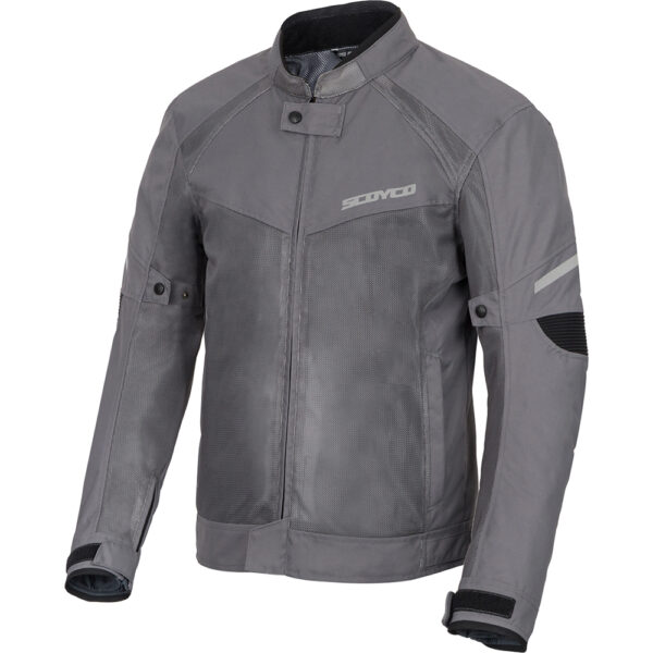 Scoyco JK118 YAZLIK FİLELİ MONT GRİ - Motosev